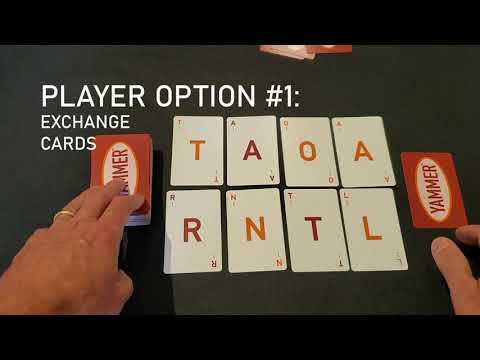 Yammer Classic Word Card Game - Quick Start Guide