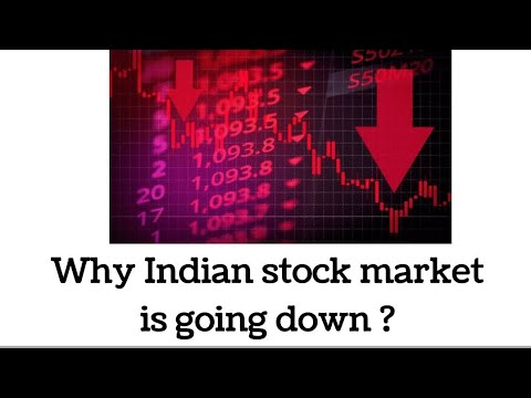 Why is the Indian Stock market going down?