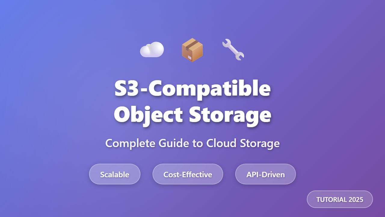 S3-Compatible Object Storage Complete Guide | Cloud Storage Tutorial for Beginners