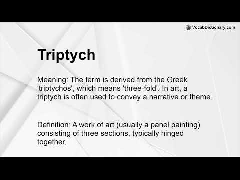 Triptych Meaning