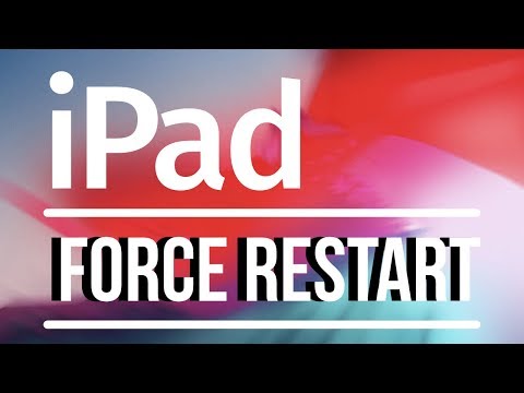 How to Force Restart iPad, iPad mini, iPad Air, iPad Pro