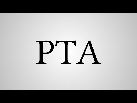 What Does "PTA" Stand For?