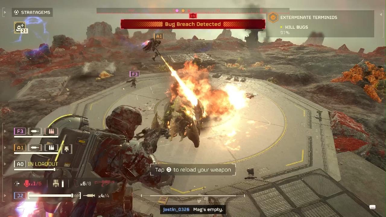 HELLDIVERS 2 Seconds before Catastrophe