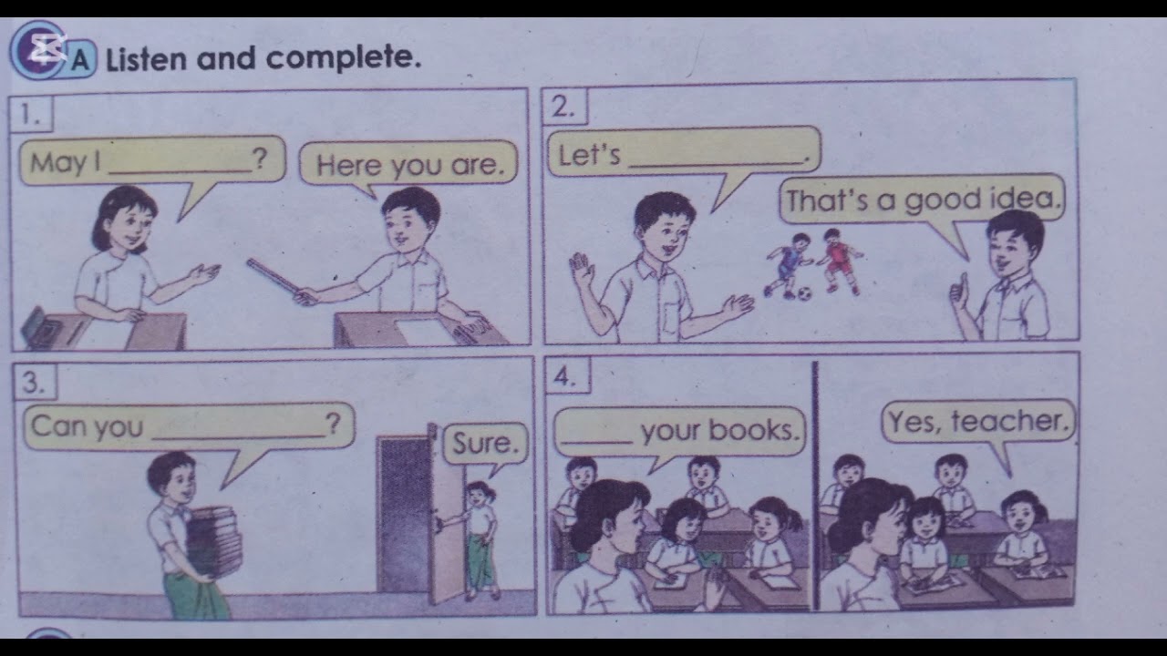 Grade 5 Unit 1 Lesson 2 Exercise 4A