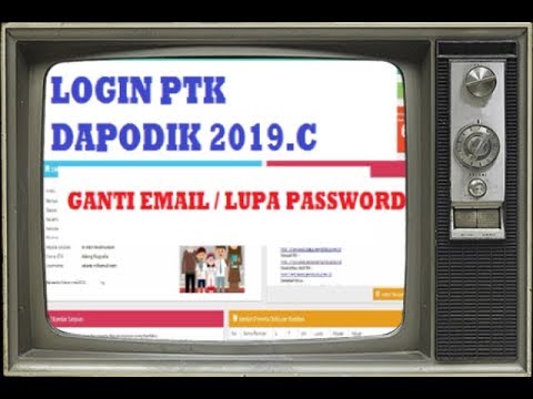 Login PTK Dapodik 2019 untuk mengisi Data Rinci KGB, Kepangkatan dll