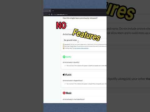 DistroKid Tutorial - Artist Name