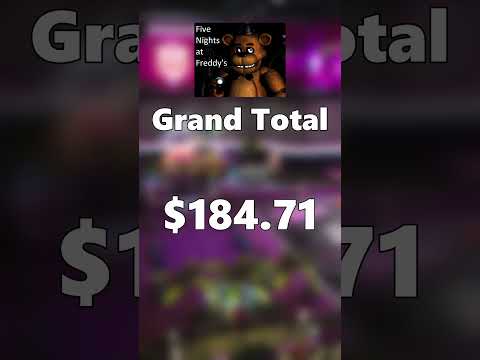 FNAF Games vs FNAF Books!!! | Pricing