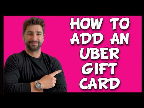 How to Add an Uber Gift Card in the Uber App Tutorial