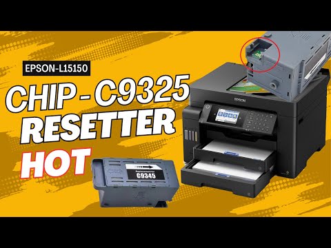 How to Reset Epson Eco Tank L15150 A3 Printer Chip C9325: Quick & Easy Guide
