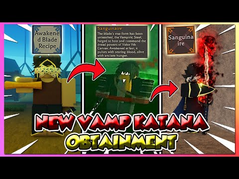 Rune Slayer How To Get New Legendary Vampire Katana Sanguinaire Fast Location + Full Guide!