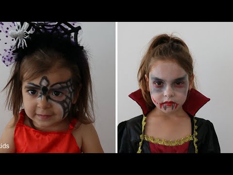 DIY HALLOWEEN FACE PAINT IDEAS-LAST MINUTE HALOWEEN FACE PAINT FOR KIDS