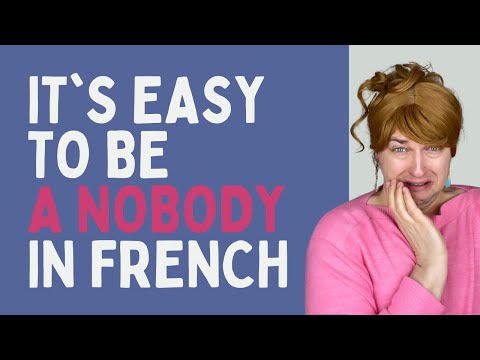 👤❌ IT'S EASY TO BE A NOBODY 🙉 - Learn French better than Emily - #parolerie