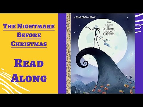 The Nightmare Before Christmas - Read Along Books for Children