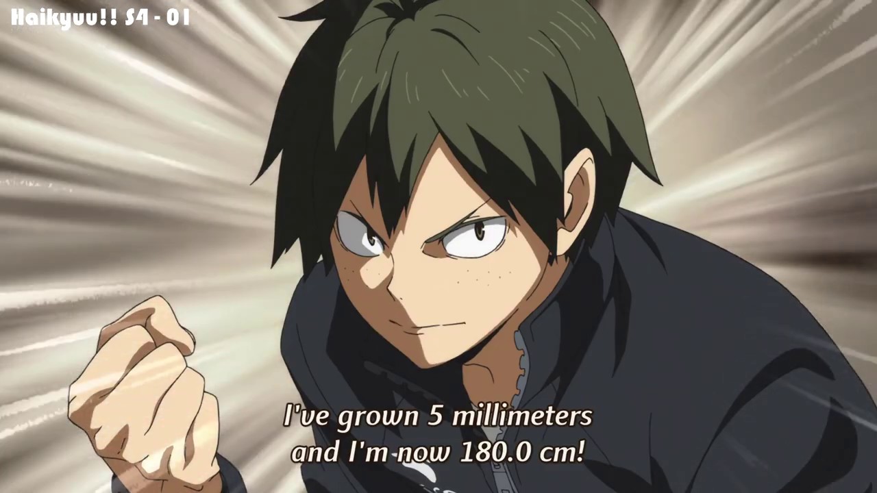 🏐Karasuno measure how tall they grew🏐 l Haikyuu!!!