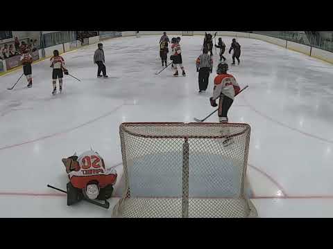 Fabian shot deflection loops over goalie score! Pennsbury Flyers Cup Game 2, 3-10-22
