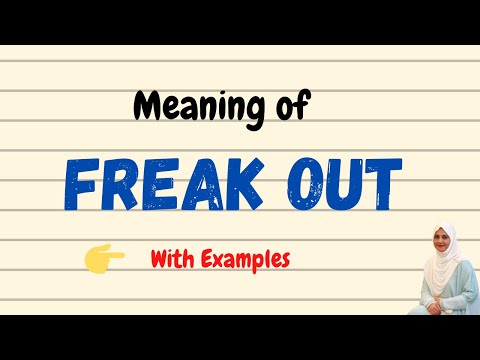 Daily vocabulary | Freak out Meaning | Vocabgram