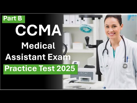 CCMA Practice Test – NHA 2025 Part B – 50 Questions and Answers