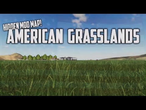 “AMERICAN GRASSLANDS” HIDDEN MOD MAP Farming Simulator 19 (Review) MAP TOUR FS19.