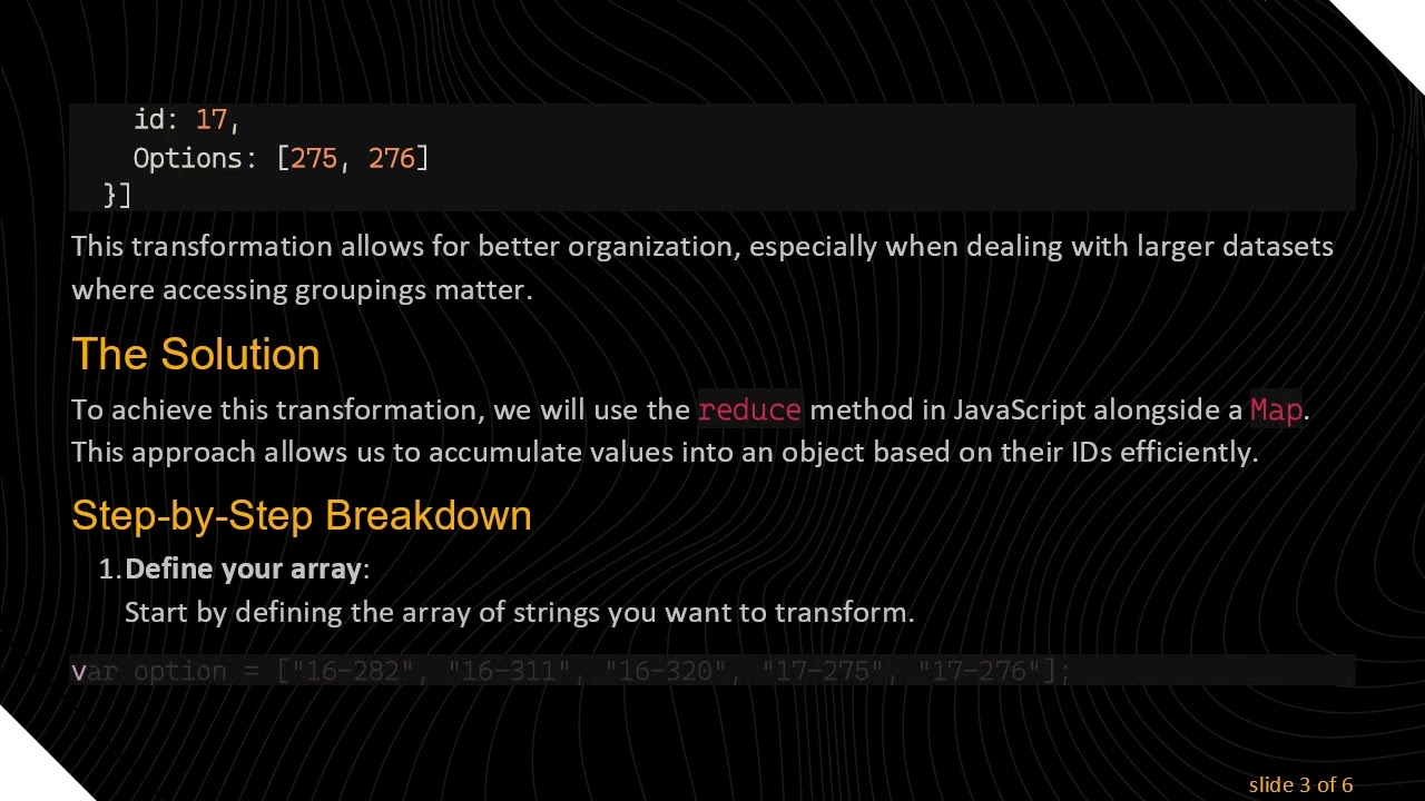 Transform Your Array Data into an Object Format: A JavaScript Guide