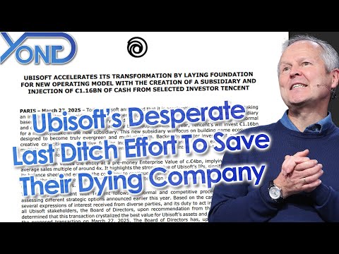 Ubisoft's Desperate Plan And Last Ditch Effort To Save Their Dying Company...