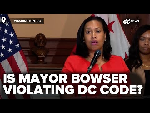 Is Mayor Muriel Bowser violating DC Code of Conduct by accepting lavish trips?