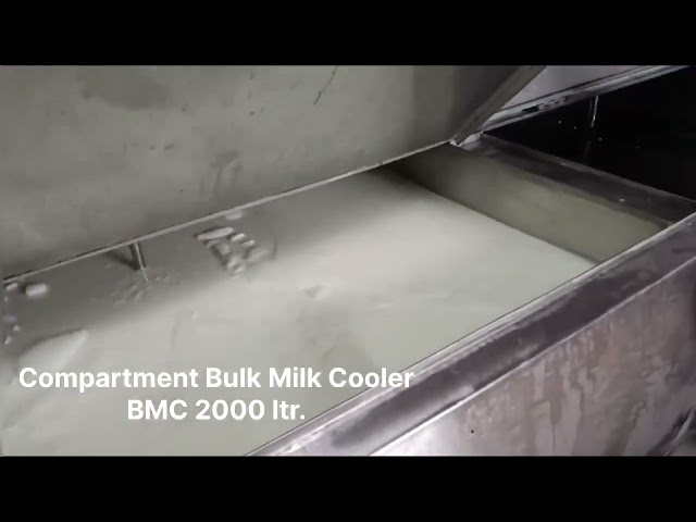 Milk Cooler - 500 Litre Single Compartment Bulk Milk Cooler ...