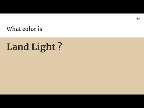 Land Light color #dfcaaa hex color - Yellow color - Cool color dfcaaa