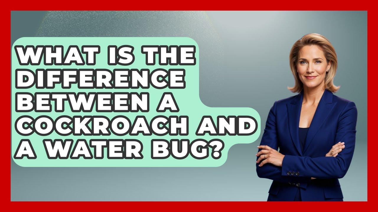 What Is The Difference Between A Cockroach And A Water Bug? - Insects and Invaders