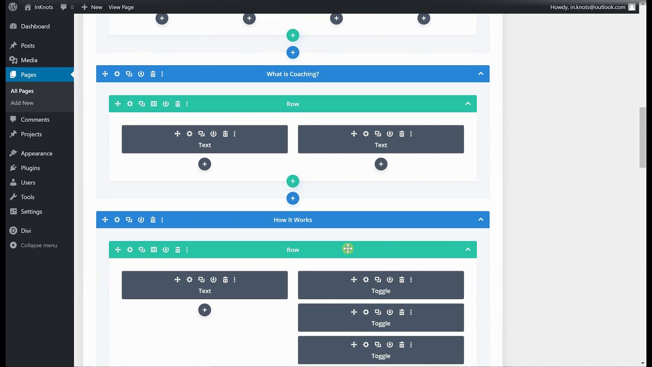 Adding a Premade Layout - Divi Builder