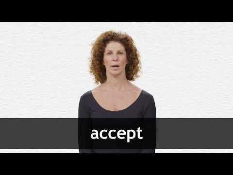 ACCEPT definition and meaning | Collins English Dictionary
