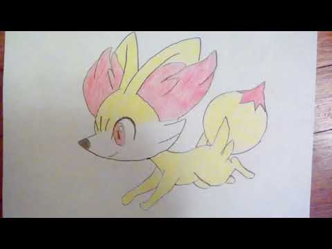 Fennekin drawing