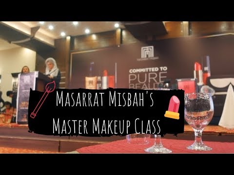 Masrrat Misbah's Makeup Class