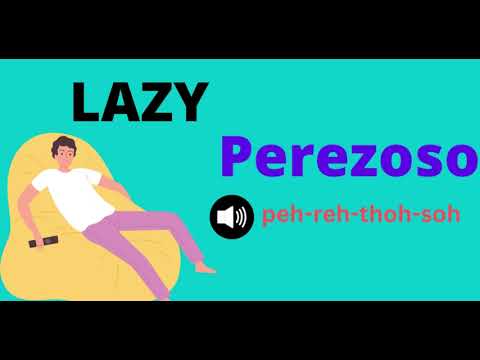 Lazy in Spanish