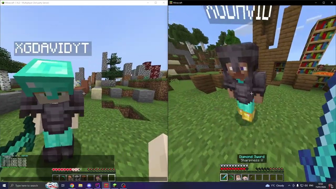 Minecraft Java Edition Joining a PocketMine-MP Server?! | XGTJavaBridge #1