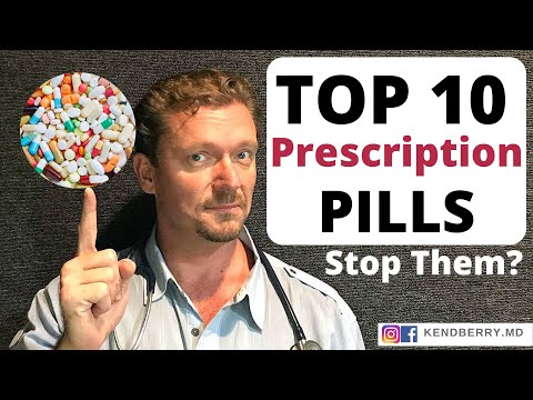 10 Most Prescribed PILLS (How to Get Off Them) 2024