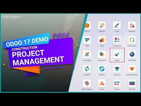 Odoo 17 Construction Project Management | Construction ERP Software | Opensource ERP