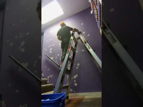 Music Mural - Rough Draft Music Studios - Wall Prep