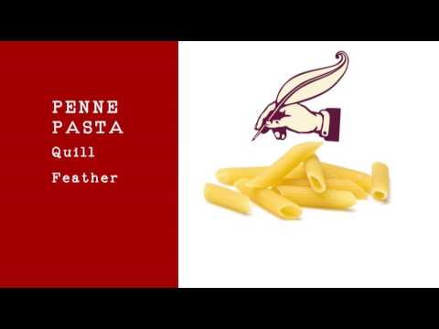 Where do Pasta names come from?