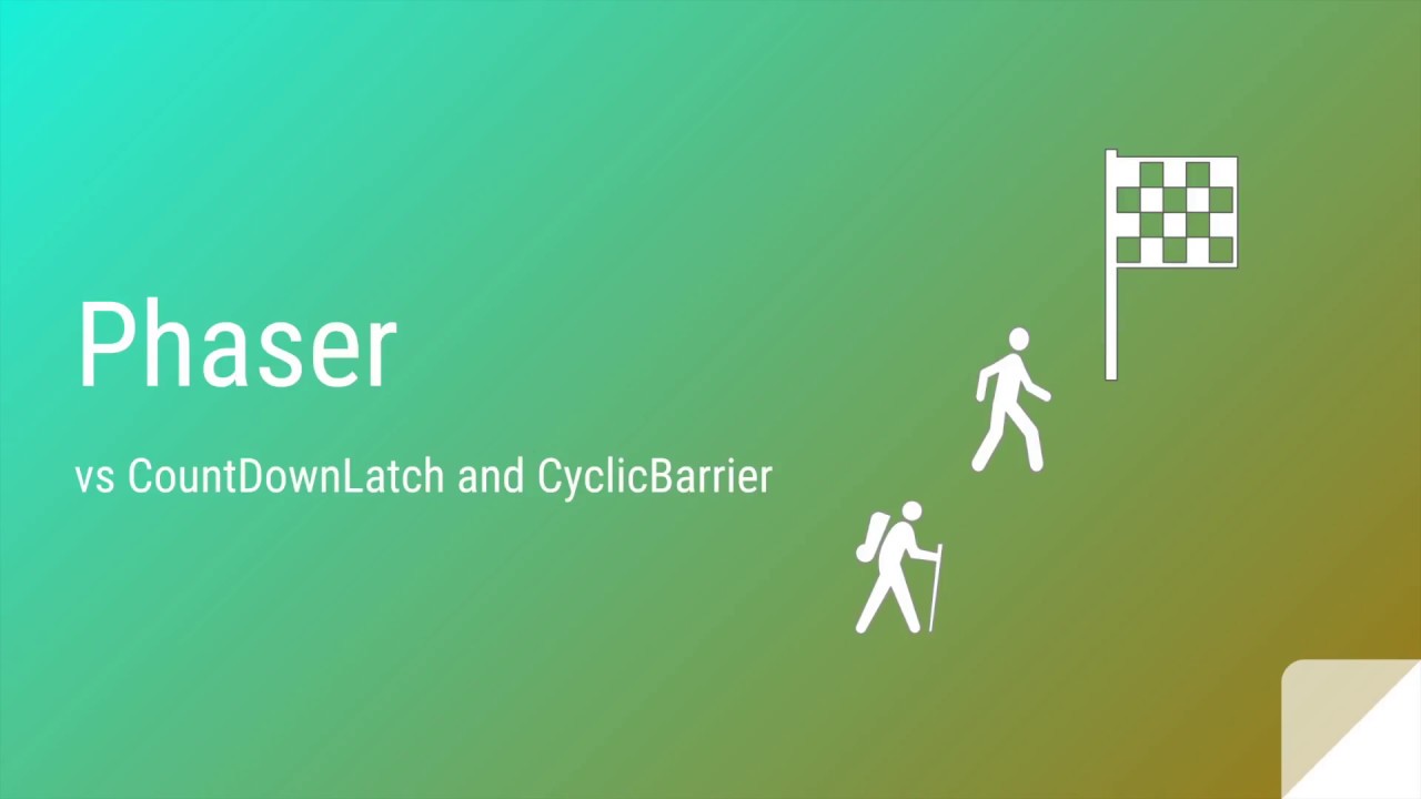 Phaser vs CountDownLatch vs CyclicBarrier