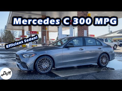 2022 Mercedes-Benz C 300 – MPG Test | Real-world Highway Fuel Economy and Range