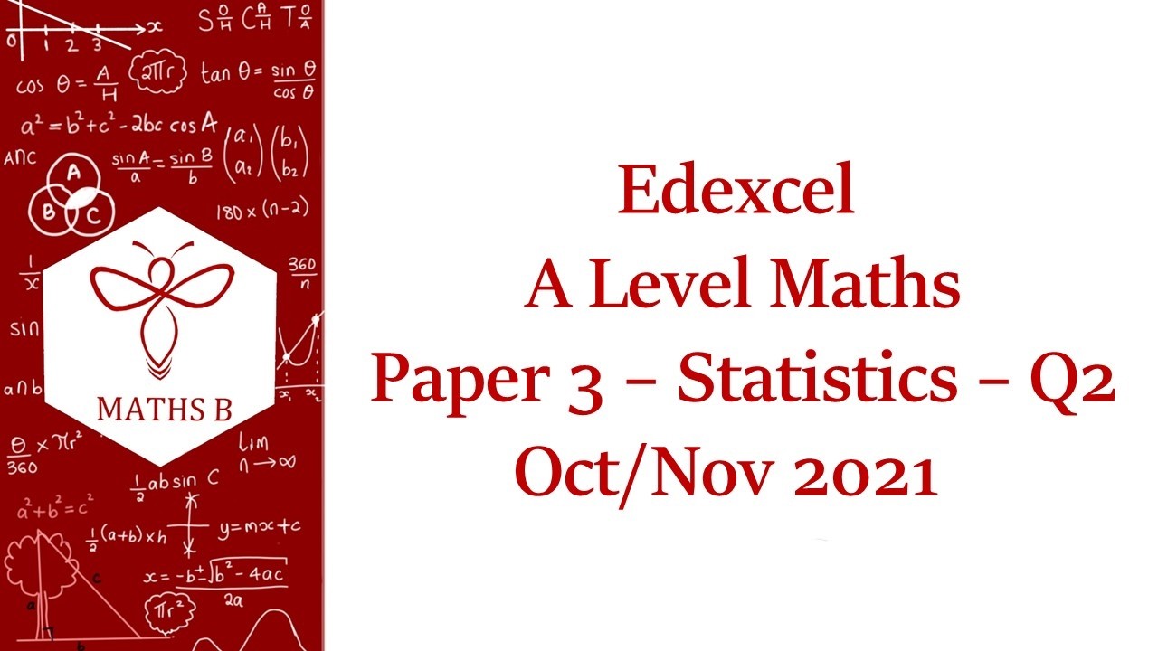 Correlation & Hypothesis Testing Exam Question | A Level Maths - Statistics