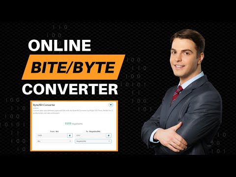 How to Use Byte to Bit Converter Tool