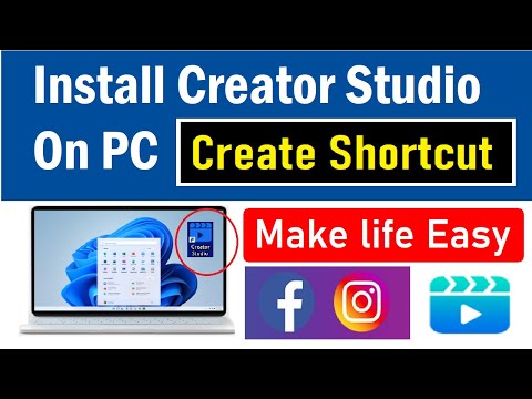Install Creator Studio on PC | Facebook Creator Studio App | #fbcreator