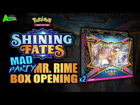 Opening *NEW* Shining Fates Mr Rime Box - Pulls!
