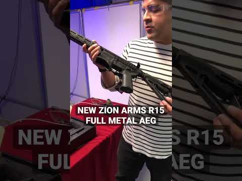 WORLD'S FIRST LOOK NEW Zion Arms R15 AIRSOFT GUN 👀 #airsoft #airsoftgi #short #shorts #newrelease