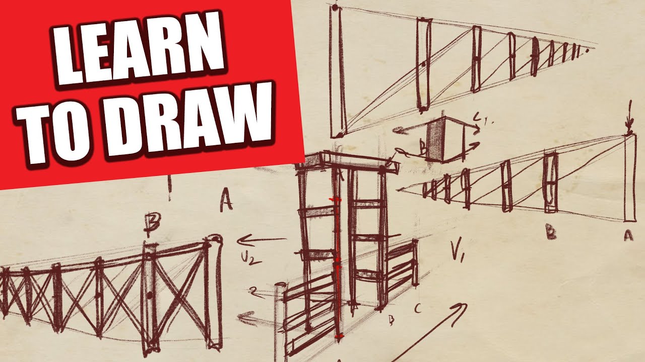 Fence Drawing Simplified: Step-by-Step Tutorial!