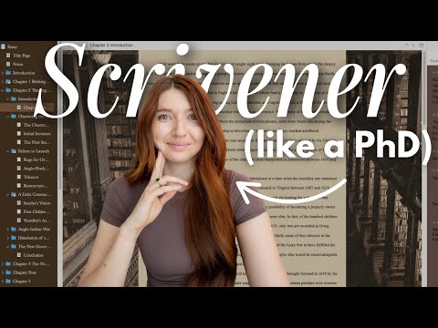 How to Use Scrivener Like a PhD Student | Writing & Organizing Your Notes