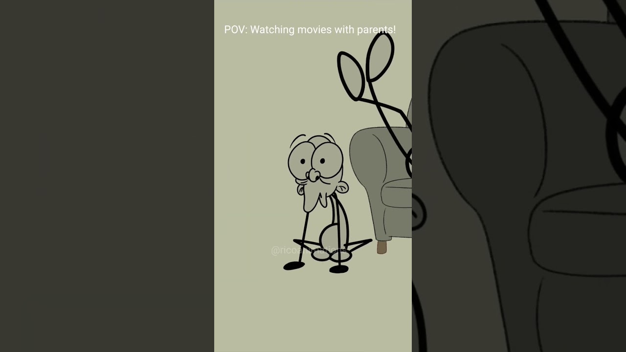 Watching movies with parents! (4k memes) #shorts