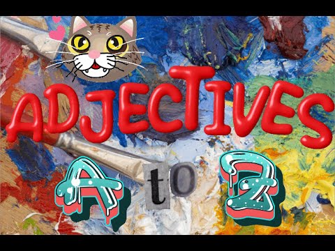 Sing Along: Cat Adjectives: A to Z