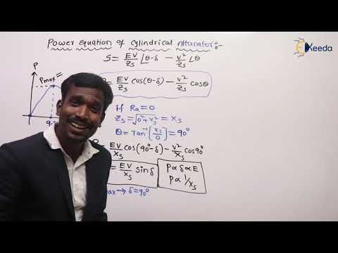 Essential Concepts: Power Equation Of Cylindrical Synchronous Machines ...